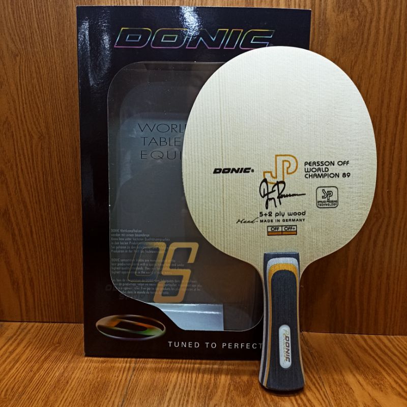 Jual Donic Person Off World Champion 89 Kayu Pingpong (100% ORIGINAL) | Shopee Indonesia