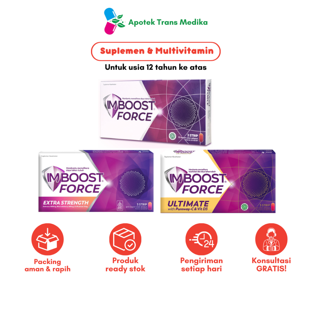 Jual Imboost Force Tablet/ Force Ultimate/ extra Strength/ Force Cough | Shopee Indonesia