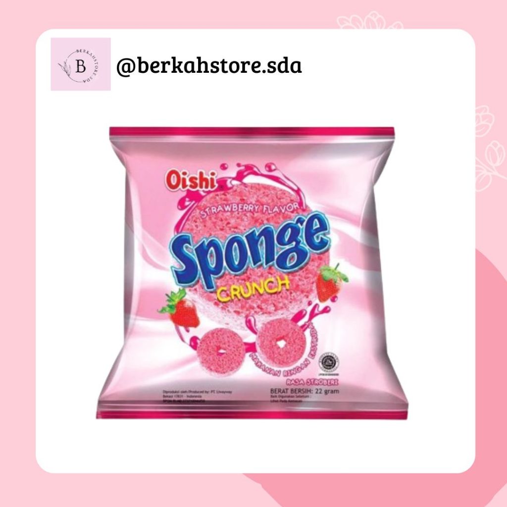 Jual Snack Oishi Sponge renceng isi 10 | Shopee Indonesia