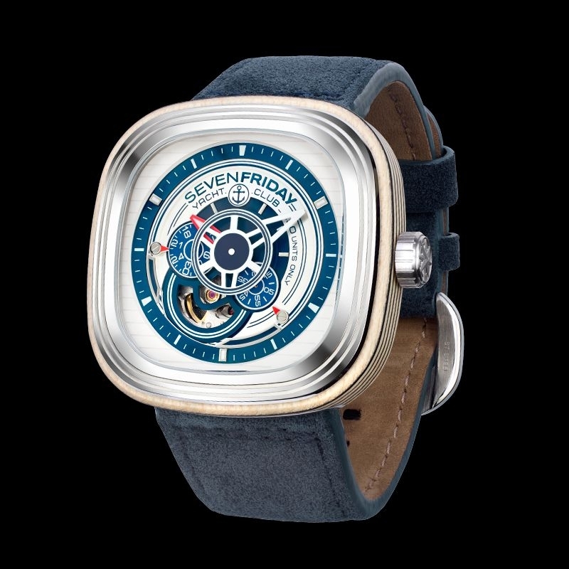 Jual Jam tangan Automatic SF YACHT Club P3/06 PS1/03 Leather strap NFC ...