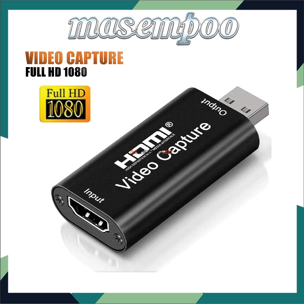 Jual Video Capture HDMI to USB V2 support Full HD 1080p HDMI Video ...
