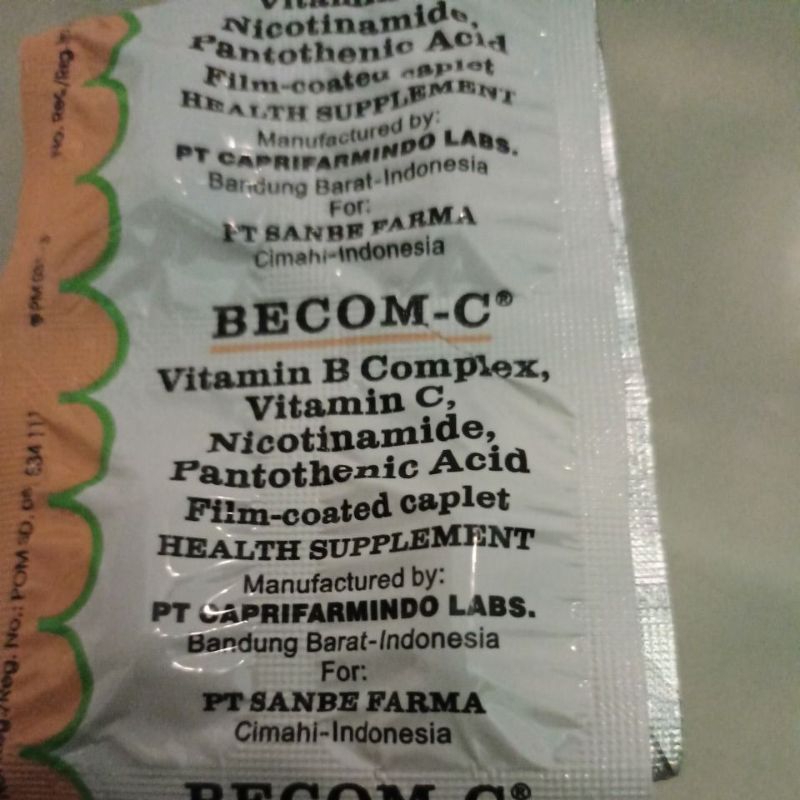 Jual Becom-C exp Jan 2026 harga Per Biji | Shopee Indonesia