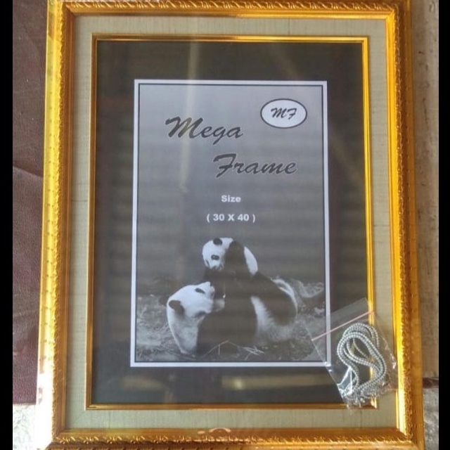 Jual Bingkai Foto 3X4 Linen 12R 17R include packing bubble frame photo ...