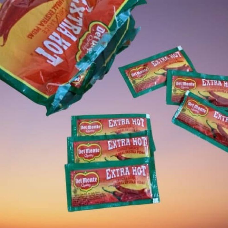 Jual Saus Del Monte Cabe Chilli Sauce Sachet | Shopee Indonesia