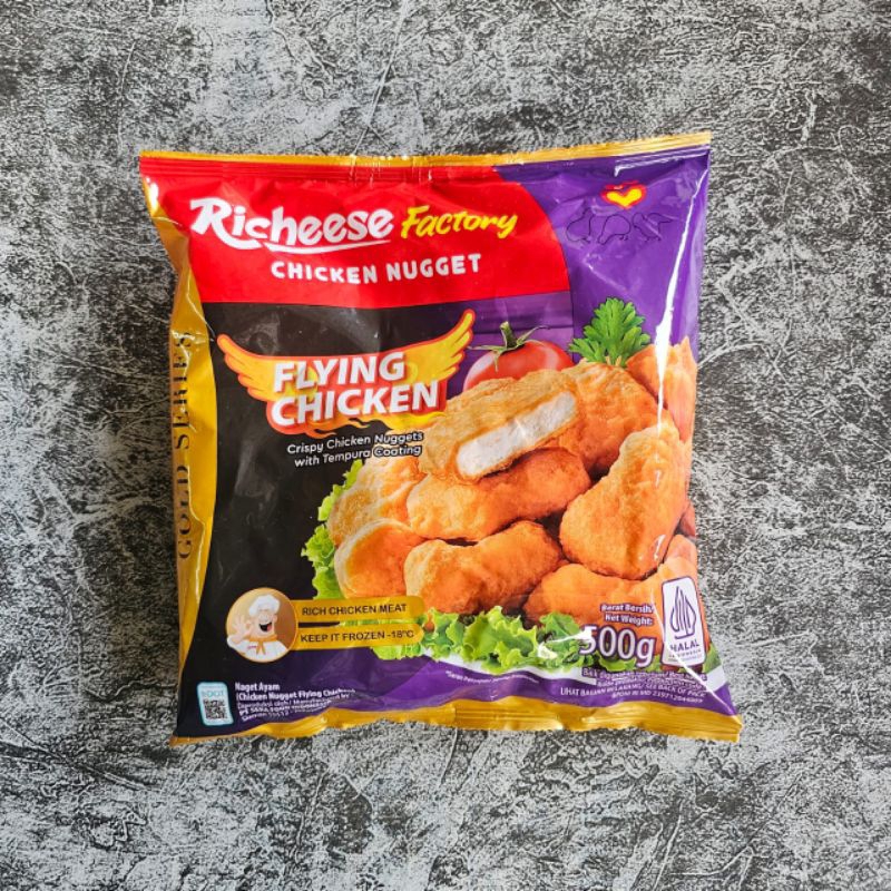 Jual RICHEESE CRUNCHY BUBBLE 500GR DAN RICHEESE FLYING CHICKEN 500GR ...