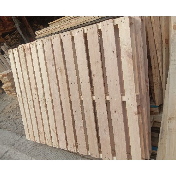 Jual See More pallet kayu jati belanda tatakan dipan kasur 9 | Shopee ...