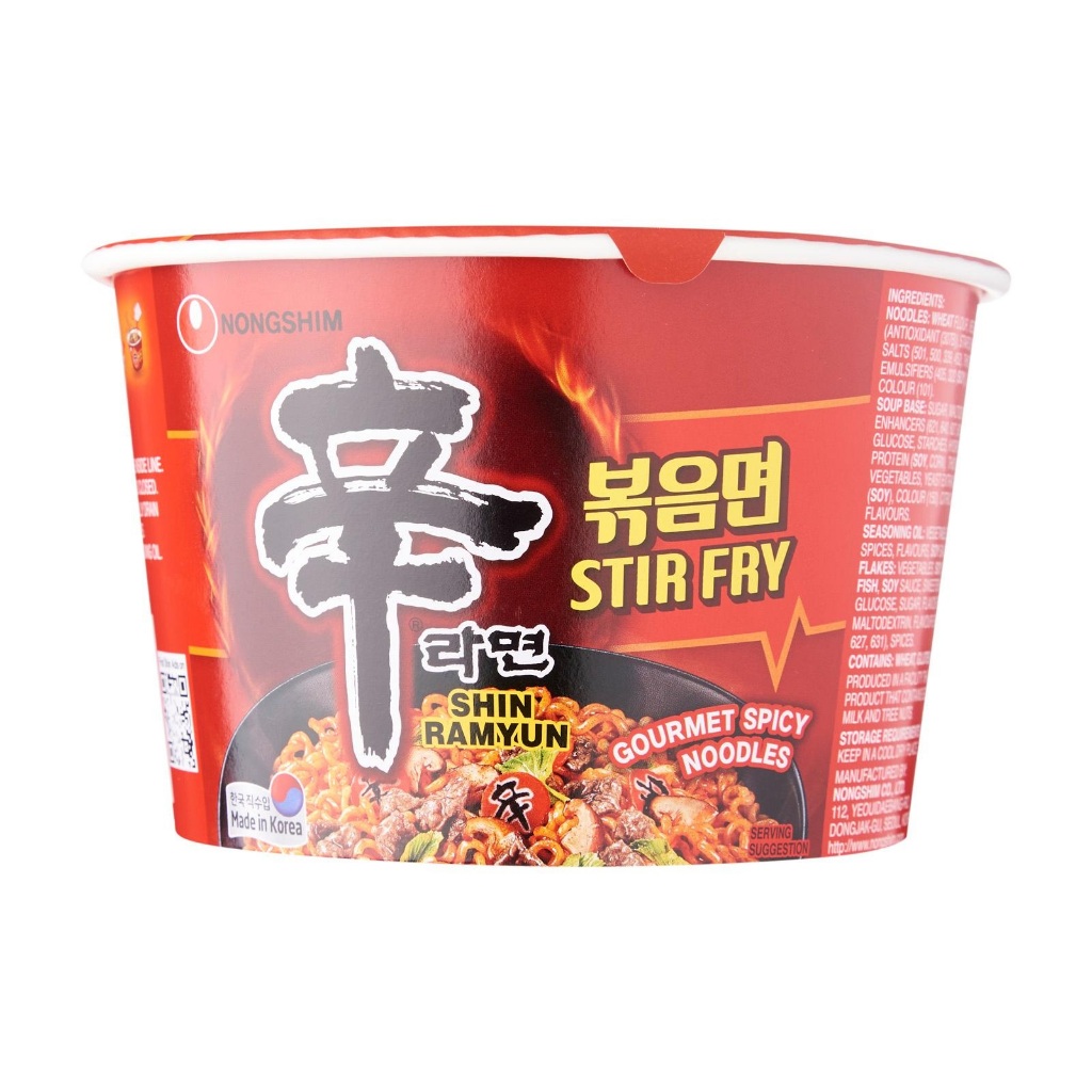 Jual Nongshim Shin Stir Fry Big Bowl 103g | Shopee Indonesia