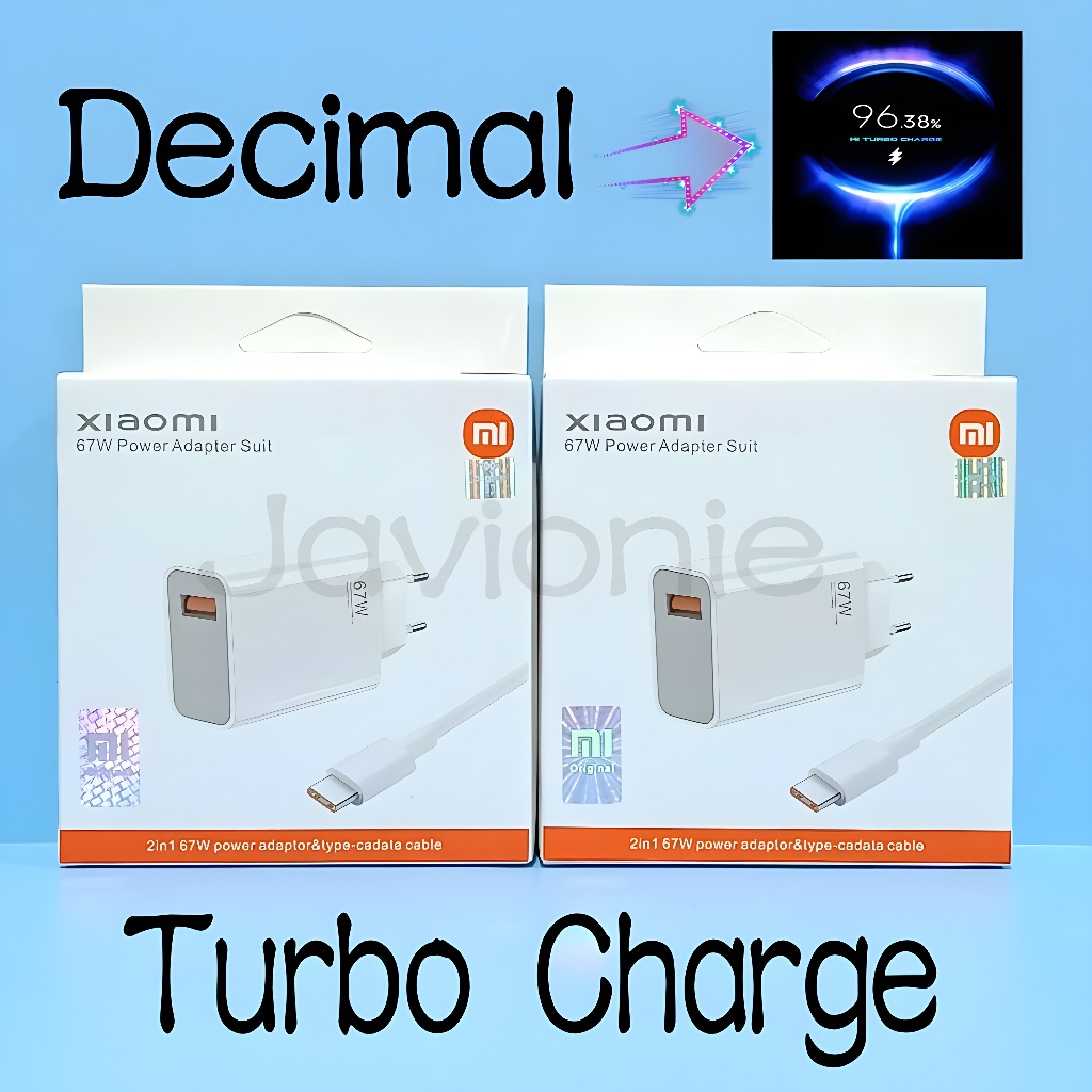 Jual Charger Casan Xiaomi MI Turbo Fast Charging Redmi Note 9 10 10S ...