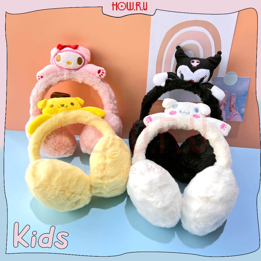 Jual 77 Flash Sale HOWRU Ear Muff Doll 3D Model Cartoon Lucu Penutup ...