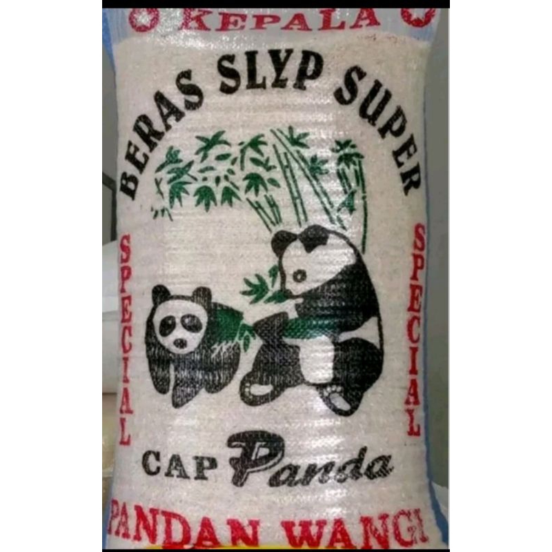 Jual BERAS CAP PANDA 5KG 10KG 15KG 20KG | Shopee Indonesia