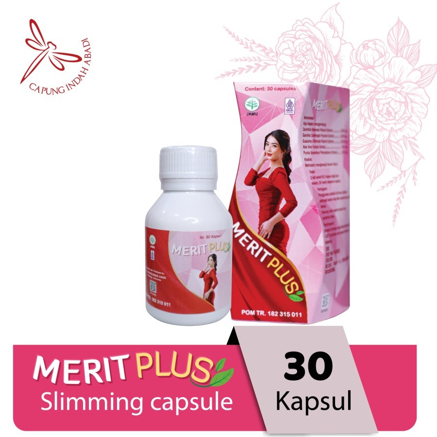 Jual MERIT PLUS. Pelangsing Herbal | Shopee Indonesia