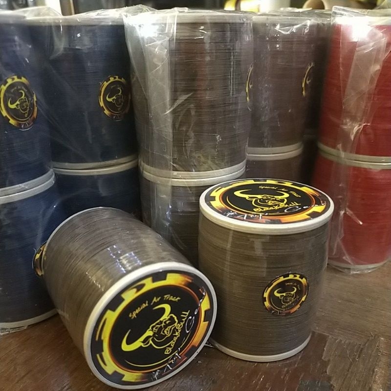 Jual 1 Slop gelasan senar layangan matot BLACK BULL klos bonit 2000 ...