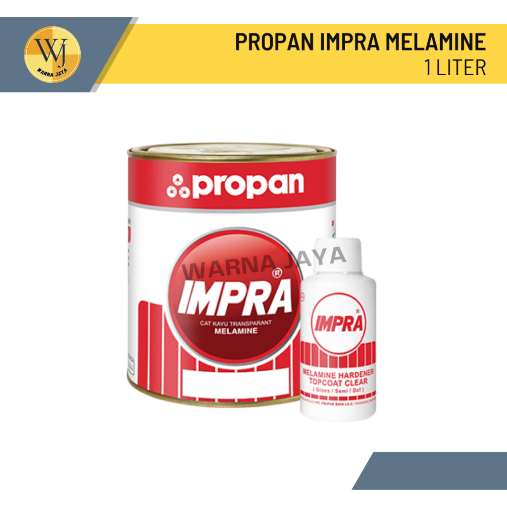Jual Cat Kayu Propan Impra Melamine System 1 Liter / Cat Dasar dan Top ...