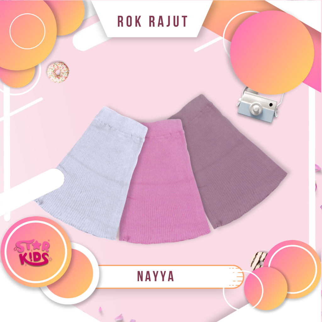 Jual NAYYA Rok Rajut Anak 1-6 Tahun Rok Span Rajut Anak Perempuan Rok ...