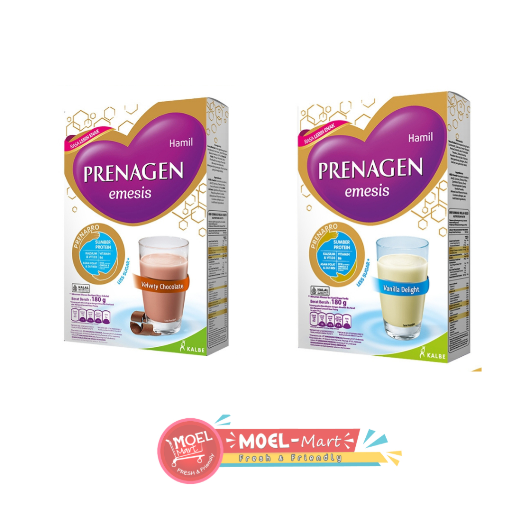 Jual PRENAGEN Mommy Emesis Velvety Chocolate/ Vanilla delight 180gr | Shopee Indonesia