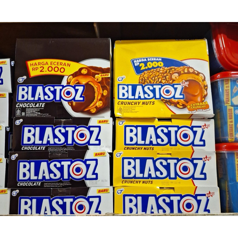 Jual BLASTOZ 12x24gram Box aneka rasa | Shopee Indonesia