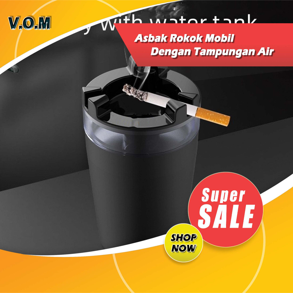 Jual Asbak Rokok Mobil Dengan Pemadam Tampungan Air Asbak Rokok Kantor ...