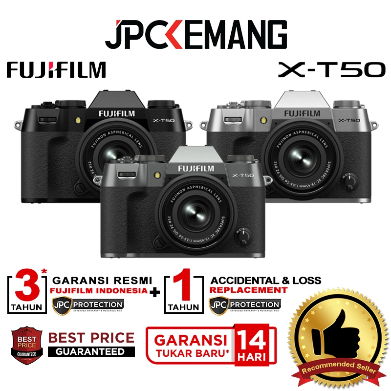 Jual Fujifilm XT50 kit 15-45mm Mirrorless Camera Fuji X-T50 XT 50 kit ...