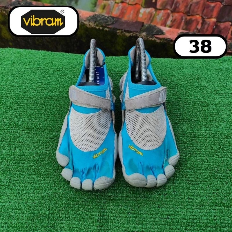 Jual sepatu jari Vibram Fivefingers Trek Sport Blue 38 | Shopee Indonesia