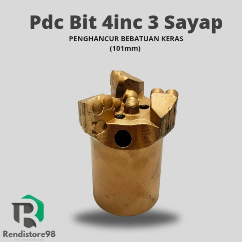 Jual mata bor sumur 4inc/pdc sumurbor/ mata bor untuk bebatuan keras ...