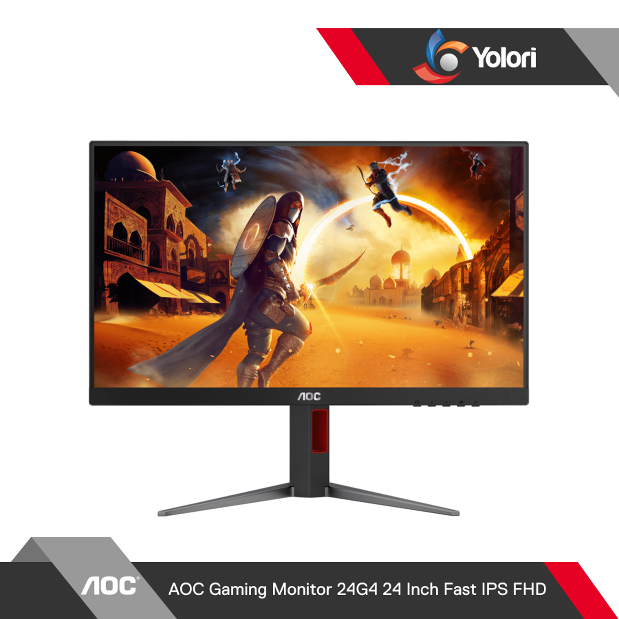 Jual AOC Gaming Monitor 24G4 24 Inch Fast IPS FHD 180Hz 1ms ...