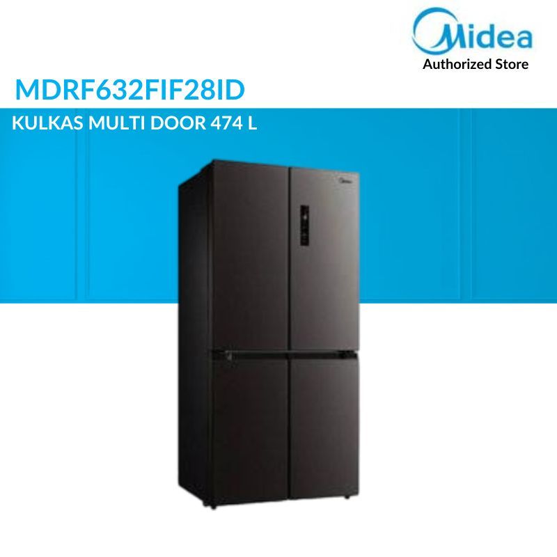 Jual Midea Kulkas Side By Side 470 Liter MDRF632FIF28ID | Shopee Indonesia