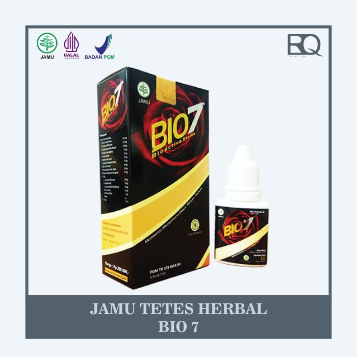Jual Bio Seven Bio 7 Jamu Tetes Herbal original 15 ml | Shopee Indonesia