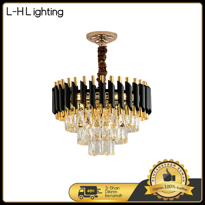 Jual LH Lighting - Lampu Kristal Nordik Lampu Ruang Tamu Aula Baru ...