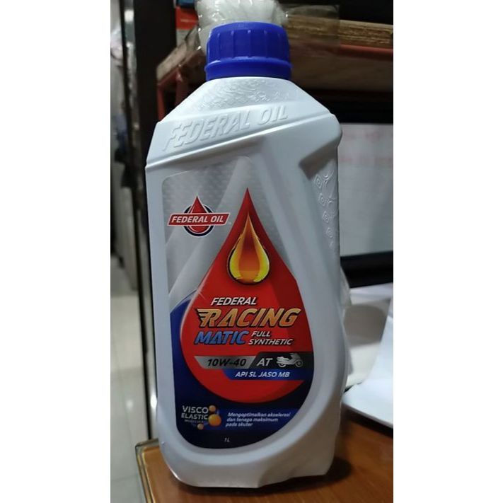 Jual Oli Federal Racing motor sport dan matic SAE 10W40 1L Full ...