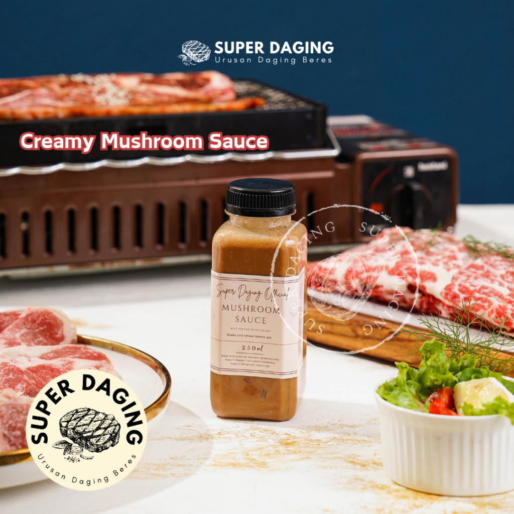 Jual Saus Steak Jamur / Creamy Mushroom [MASHITA] 250ml - Mashita ...