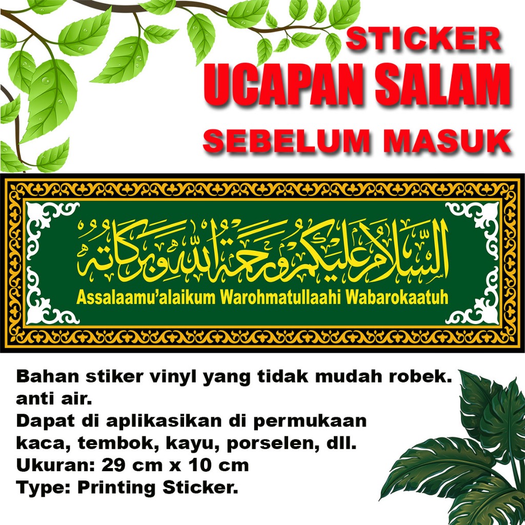 Jual UCAPAN SALAM | Shopee Indonesia