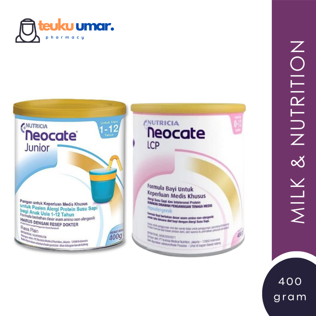 Jual [Susu] NEOCATE SERIES - Neocate LCP 400 gram Usia 0-12 bulan ...