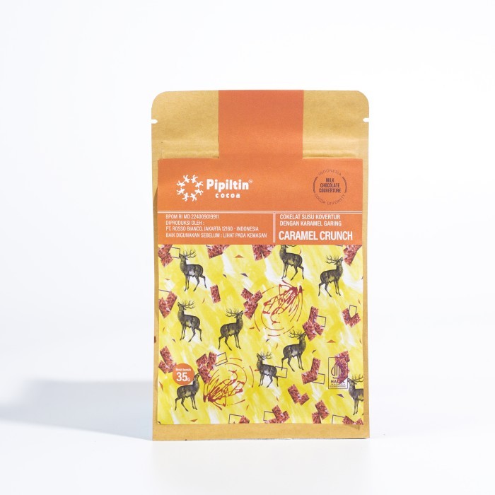 Jual Pipiltin Cocoa Milk Coklat - Chocolate Bar Caramel Crunch 35gr ...