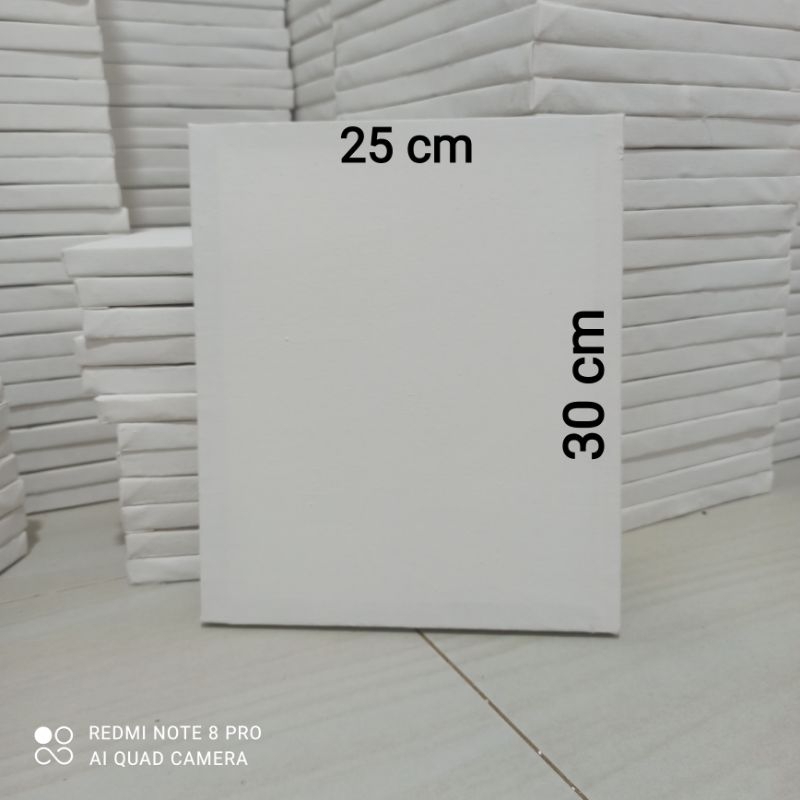 Jual Kanvas Lukis Canvas Lukis putih ukuran 25cm x 30cm | Shopee Indonesia