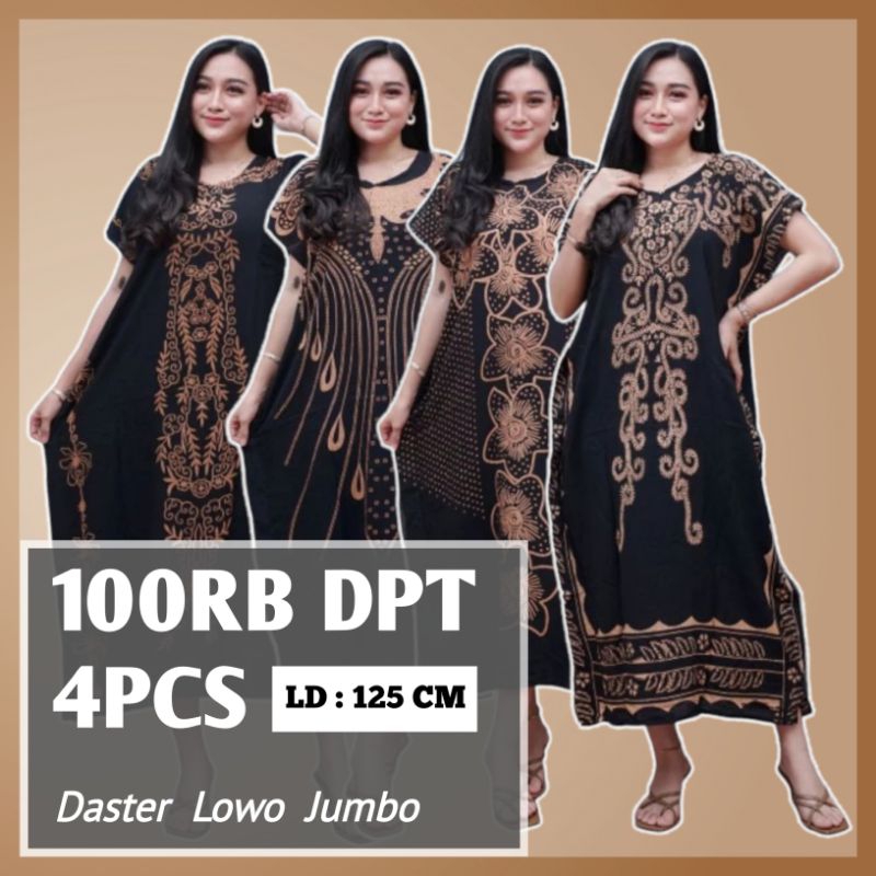 Jual PAKET DASTER LOWO JUMBO 100RB DAPAT 3PCS MOTIF RANDOM BUSUI BAHAN ...