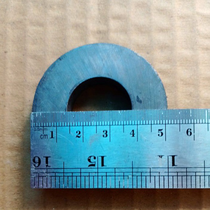 Jual Terlaku Magnet ferrite besi berani diameter 5 cm 5mm | Shopee ...