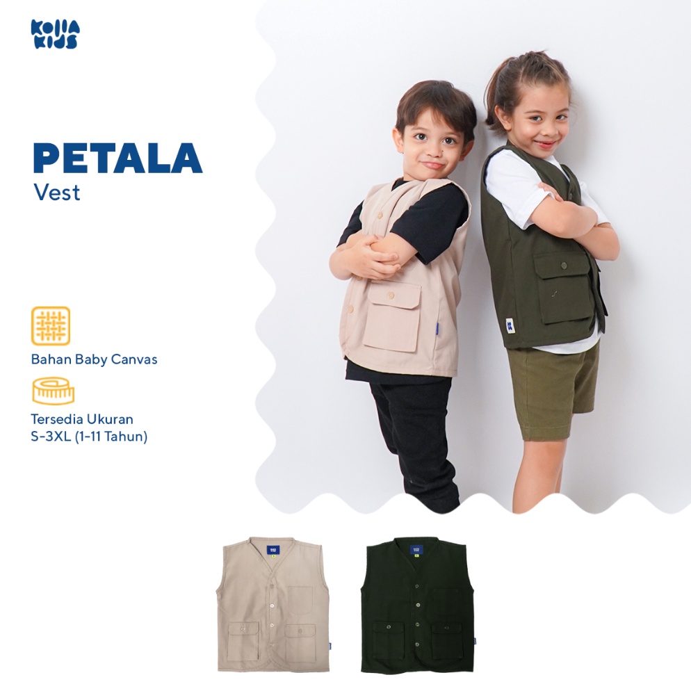 Jual Harga Bersahabat Kolla Kids Outer Anak Vest Anak 111 Tahun Petala ...