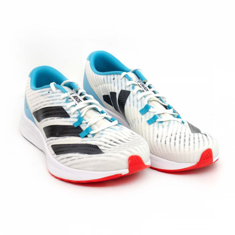 Jual ADIDAS ADIZERO RC 5 WHITE BLACK AQUA - SEPATU LARI RUNNING ...