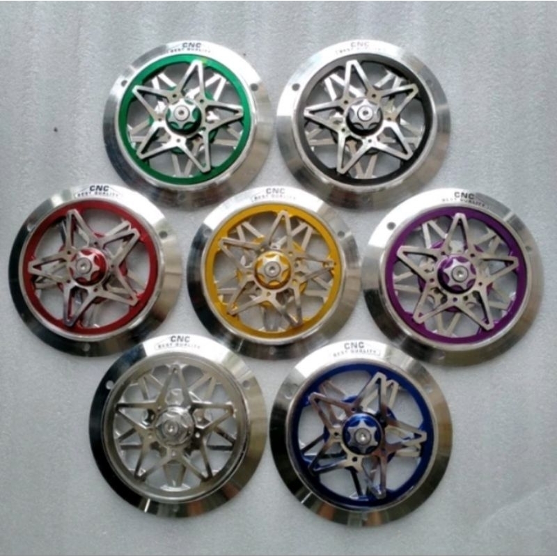 Jual COVER SPINER SPINNER KIPAS MOTIF BINTANG FULL CNC BEST QUALITY ...