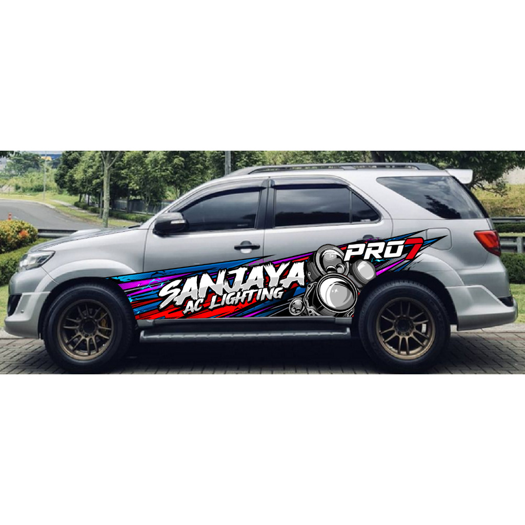 Jual STIKER LIVERY FORTUNER VNT, VRZ DIESEL | Shopee Indonesia