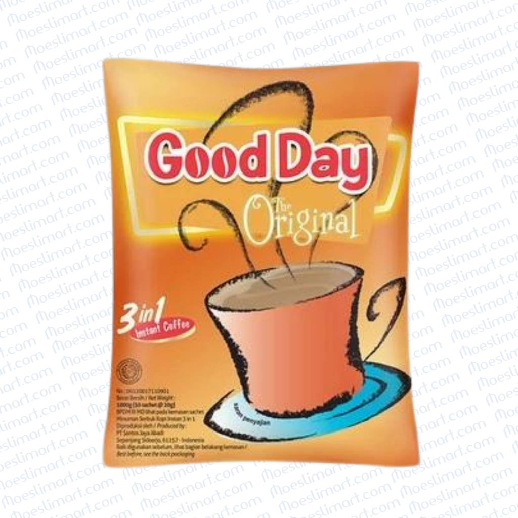 Jual Good Day Kopi Instan 3 in 1 original 20 g Box Isi 50 sachet ...