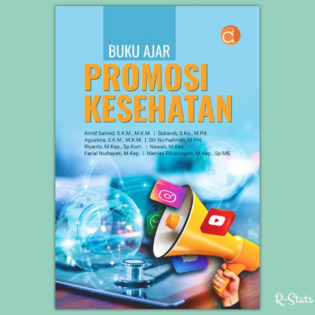 Jual Buku Ajar Promosi Kesehatan - Amid Salmid dkk | Shopee Indonesia
