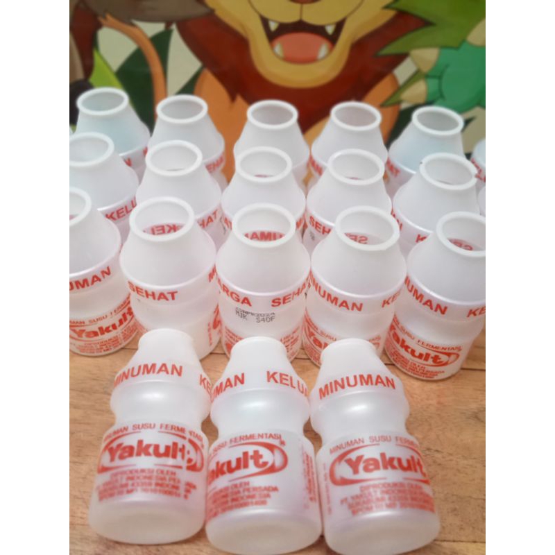 Jual Botol Yakult Bekas, Bersih untuk siap pakai | Shopee Indonesia