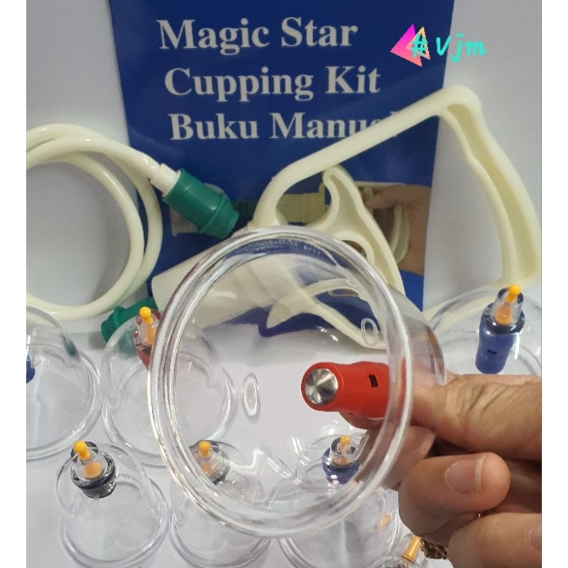 Jual Alat Bekam isi 24 Ms/Kop angin Magic Star Original Hijamah 1x24 pc /kop murah | Shopee ...