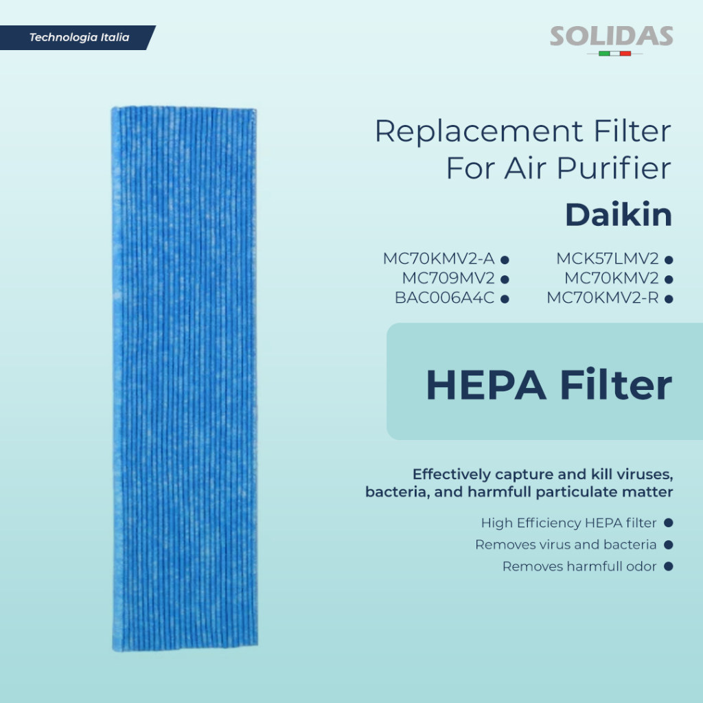 Jual Solidas - Replacement Filter Air Purifier For DAIKIN MC70 MCK57 ...