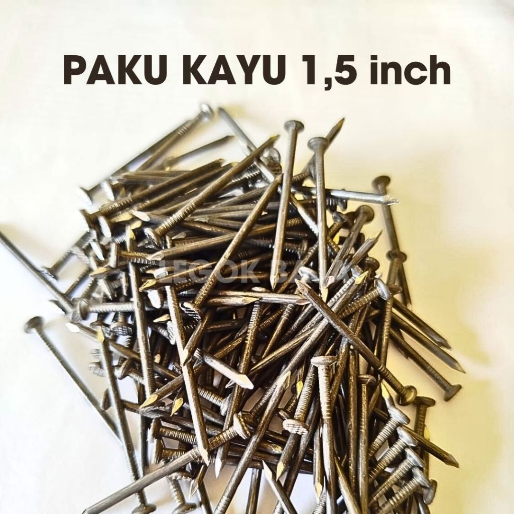 Jual PAKU KAYU 1,5 INCH / PAKU 4CM / PAKU TRIPLEK / PER KG / PER DUS ...