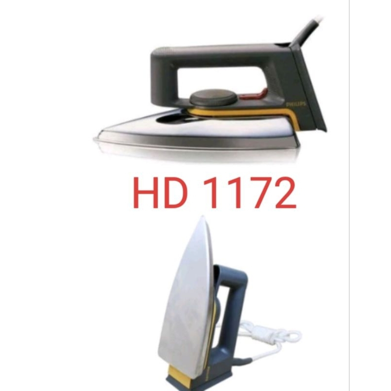 Jual Setrika Philips HD 1172 Classic Dry Iron anti lengket 350watt ...