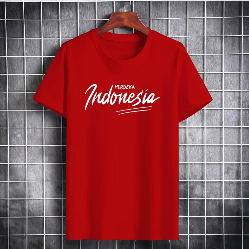 Jual 17 Agustus - Kaos Unisex Tema Kemerdekaan / Kaos Indonesia Merdeka ...