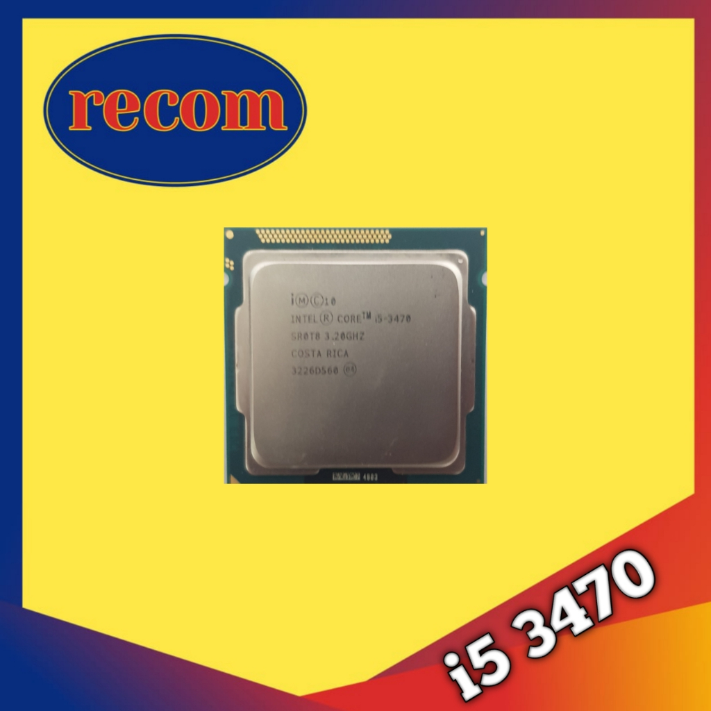 Jual PROCESSOR INTEL CORE i5 3470 GARANSI 1 TAHUN / 1 BULAN | Shopee ...