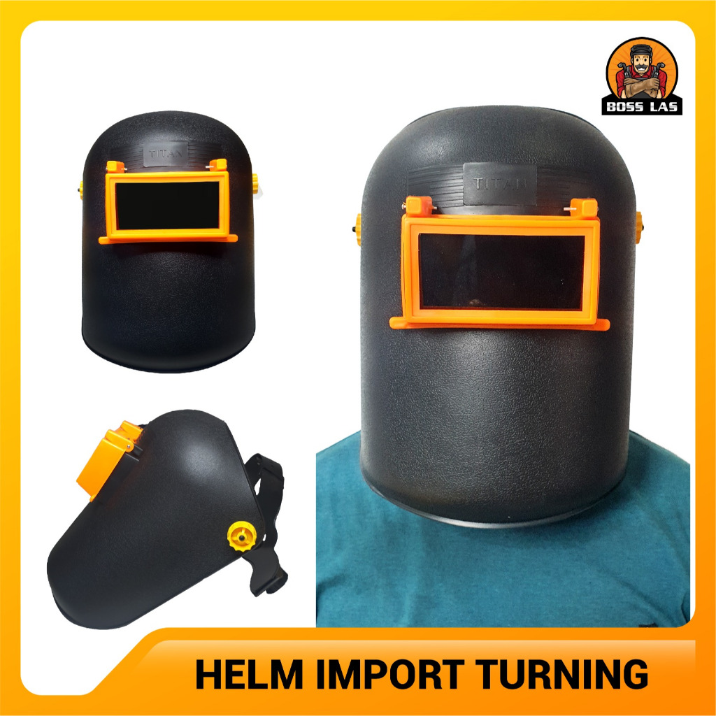 Jual TITAN Helm Las Tipe Elang Biru / Kedok Las / Topeng Las Import ...